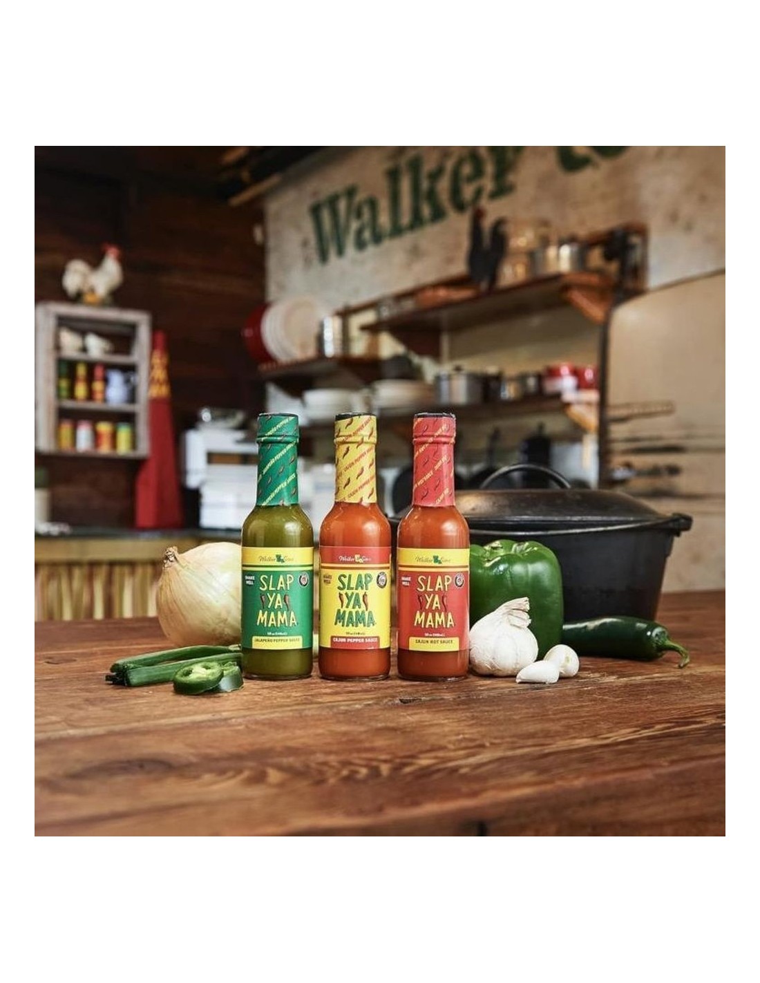 Slap Ya Mama Cajun Hot Sauce – Louisiana Cajun Hot Sauce | Pop's America