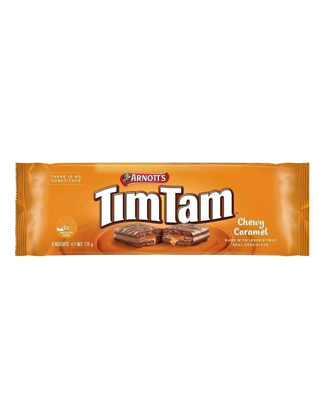 Galletas de chocolate Tim Tam Chewy Caramel rellenas de caramelo ...