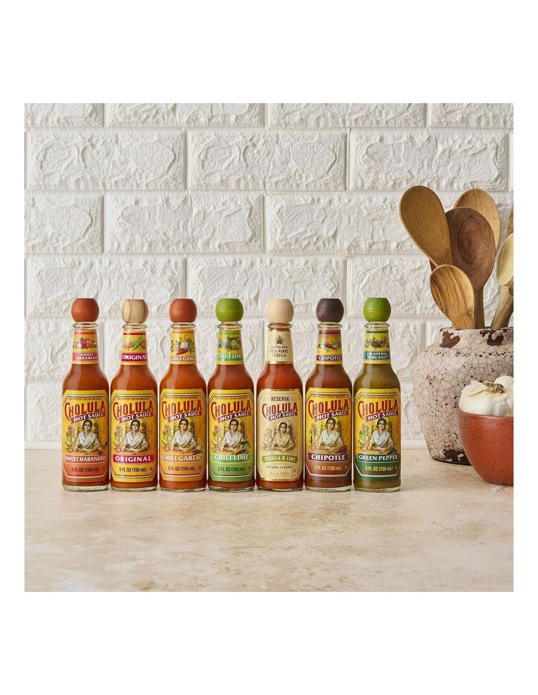 Cholula Hot Sauce Limón – Salsa piccante messicana al lime | Pop's America