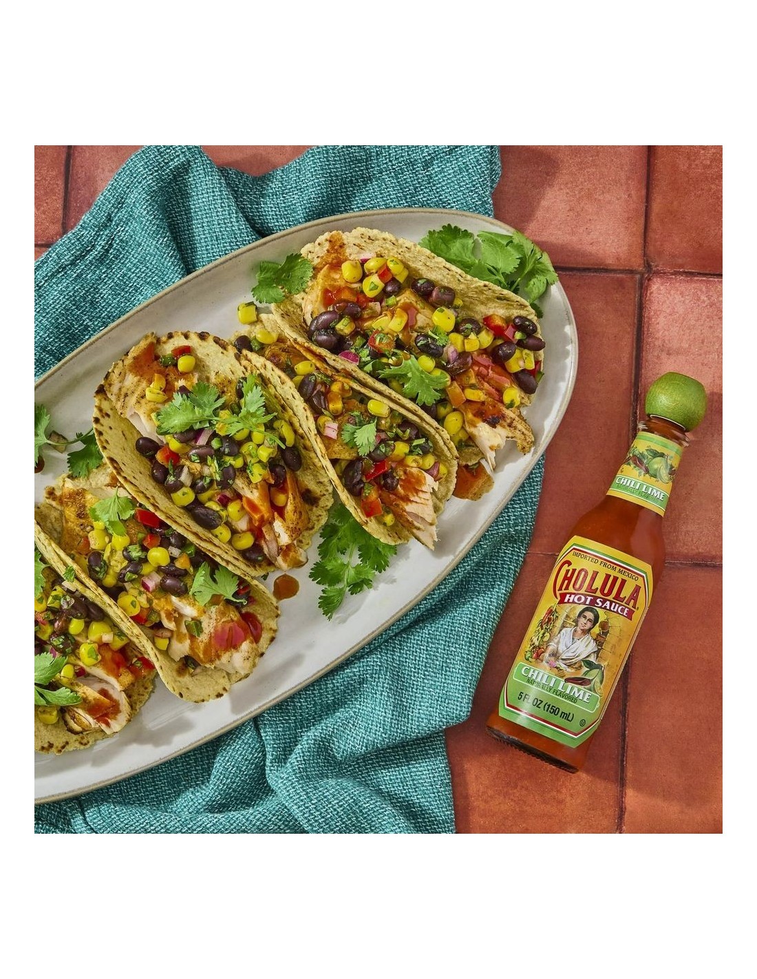 Cholula Hot Sauce Limón – Mexican Hot Lime Sauce | Pop's America