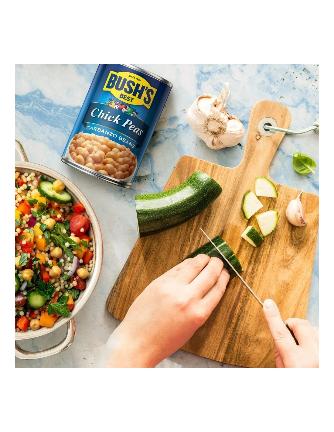 Bush's Best Chick Peas Garbanzo Beans 454g – American Chickpeas | Pop's ...