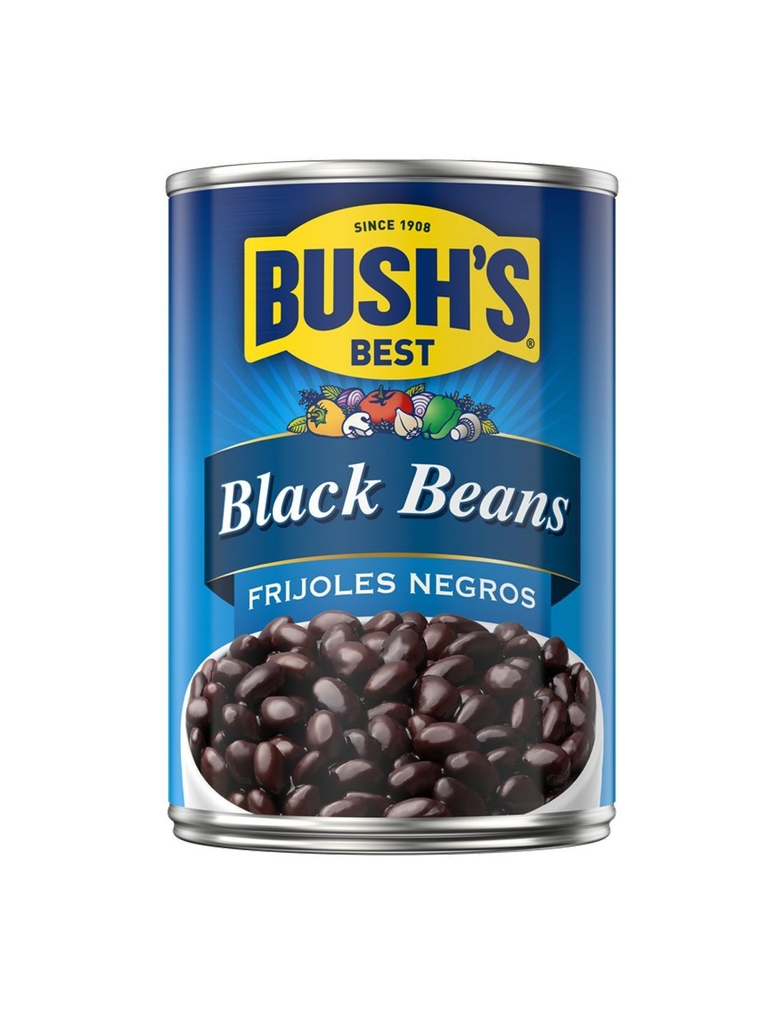 Bush's Best Black Beans 425g – Haricots noirs américains | Pop's America