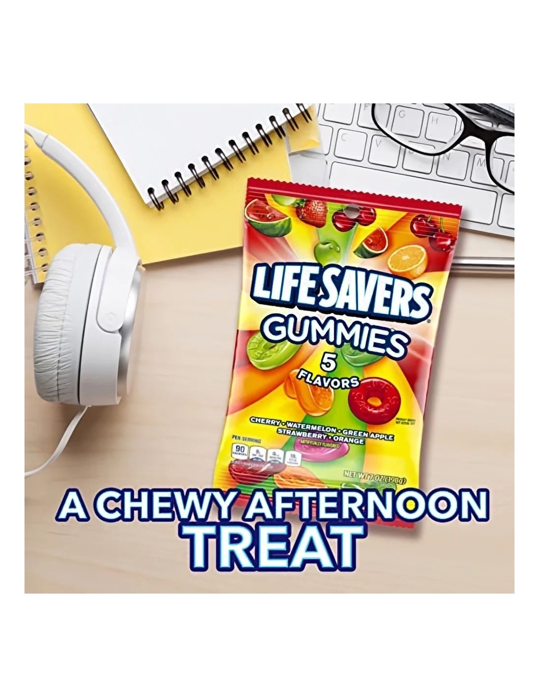 Life Savers Gummies 5 Flavours – Bonbons gummy fruités américains | Pop ...