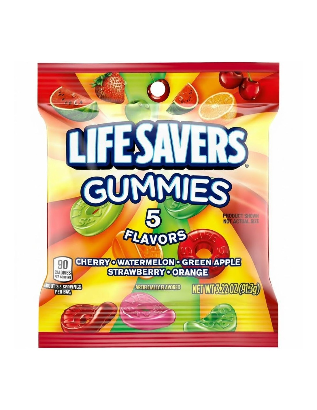 Life Savers Gummies 5 Flavours – Bonbons gummy fruités américains | Pop ...