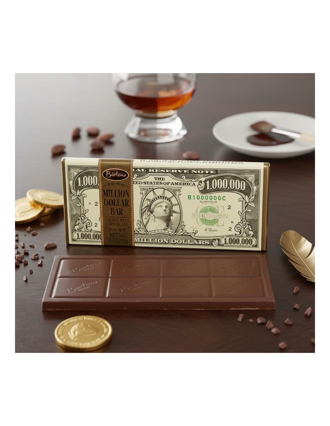 Comprar barra de chocolate Million Dollar - Pop's America
