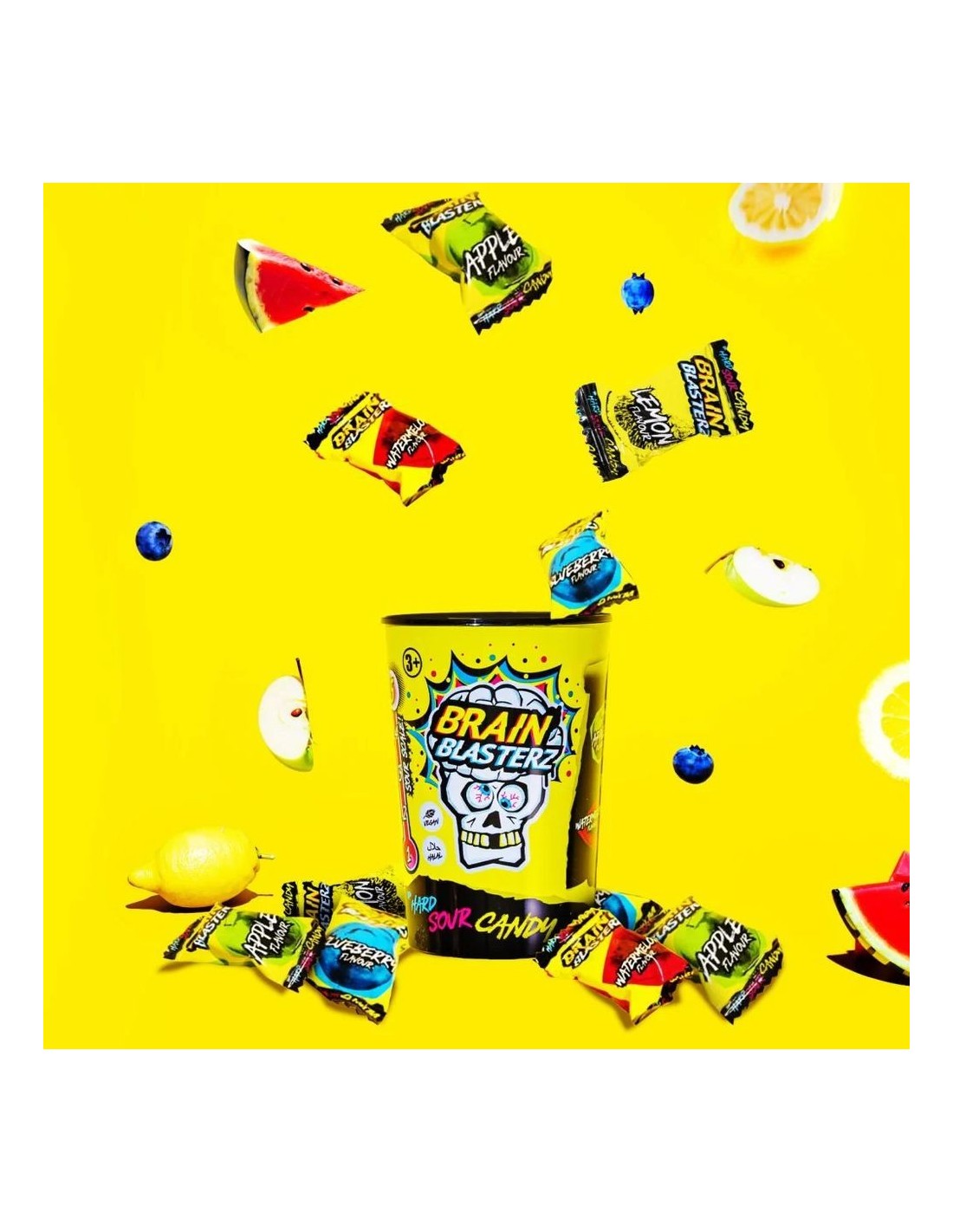 Brain Blasterz Super Sour Candy - Pop's America