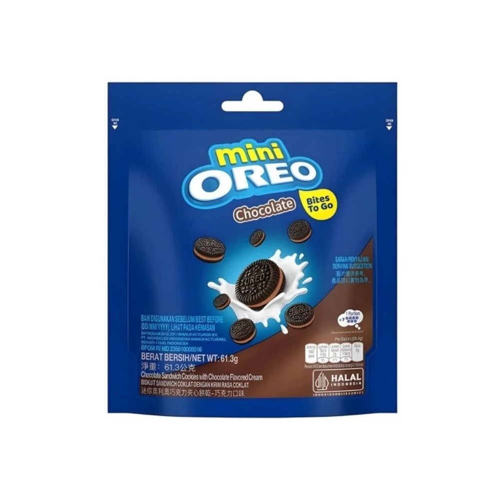 Oreo Mini Chocolate – Mini Biscuits Fourrés Chocolat Américains | Pop's ...