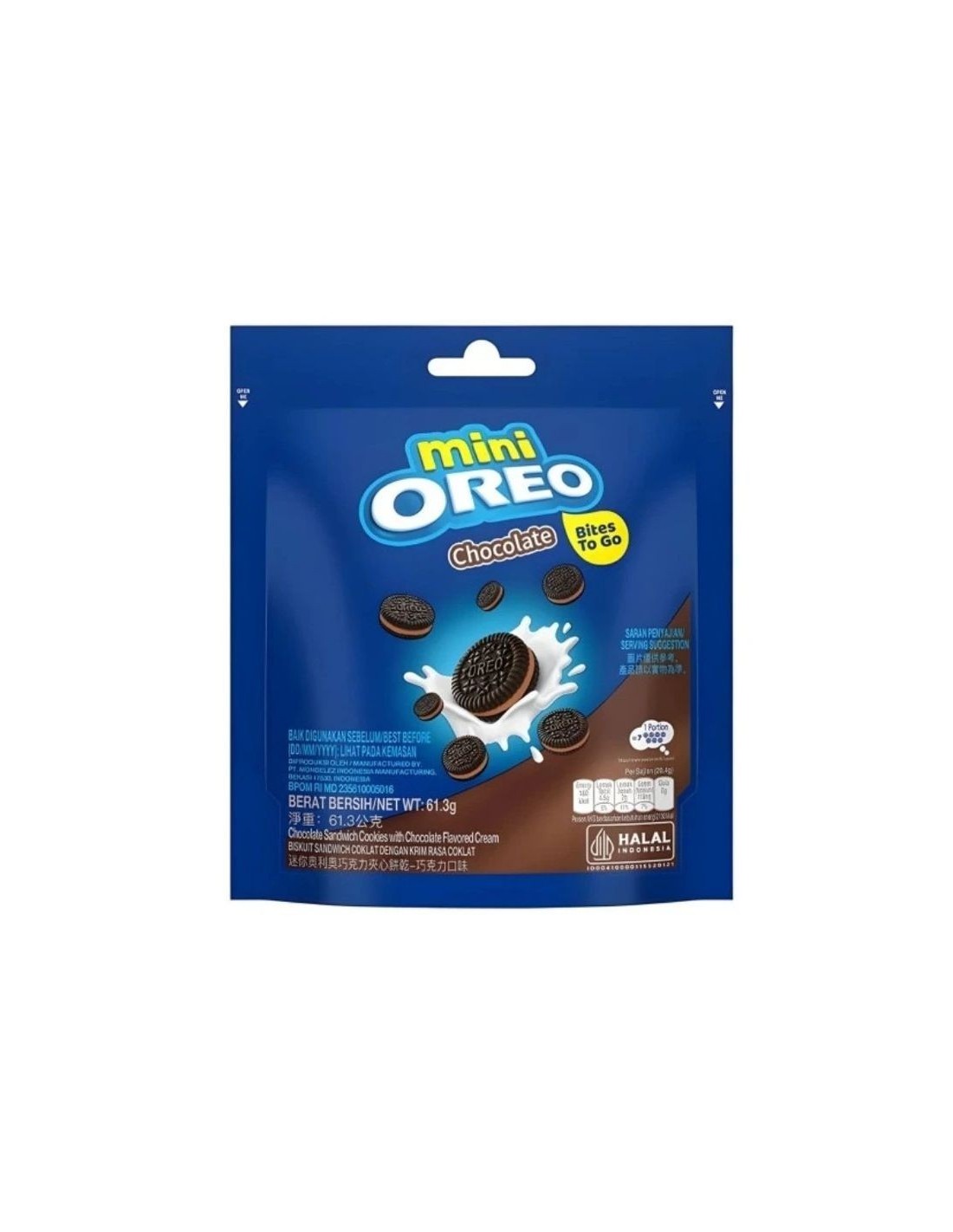 Oreo Mini Chocolate – Mini Galletas Rellenas de Chocolate Americano ...