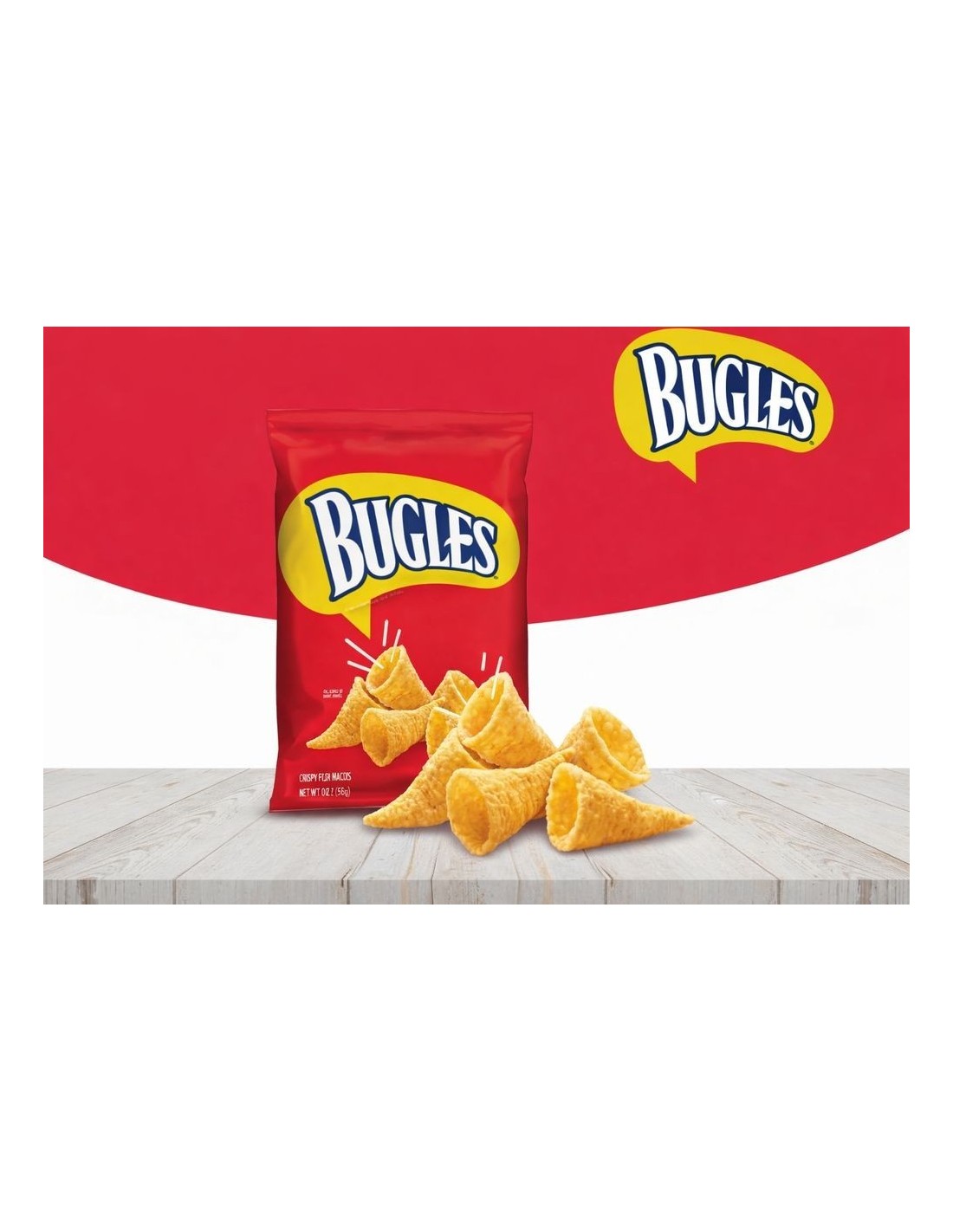 Bugles Original – Cônes croustillants maïs classiques | Pop’s America