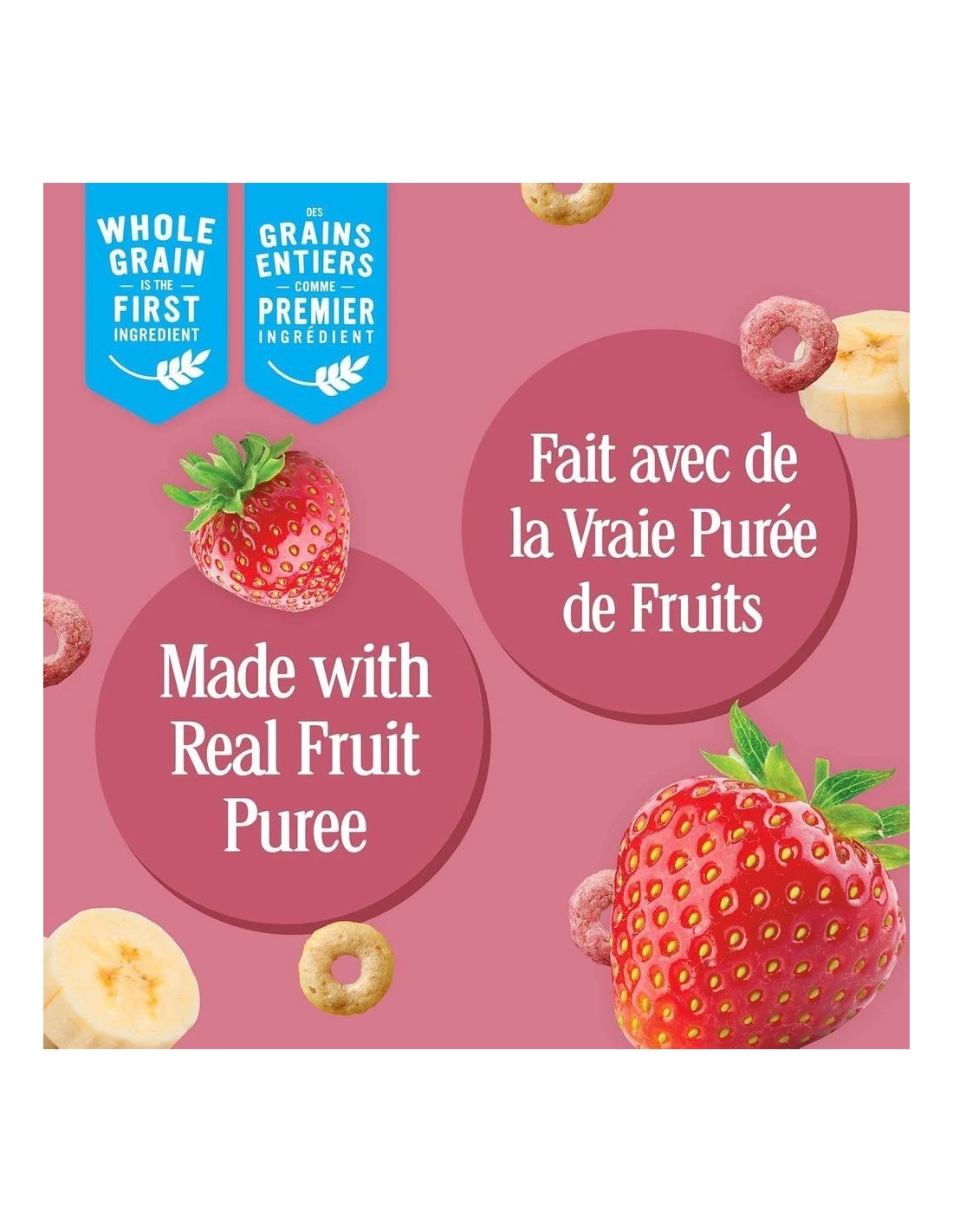 Cheerios Strawberry Banana – Céréales fruits rouges et banane | Pop’s ...