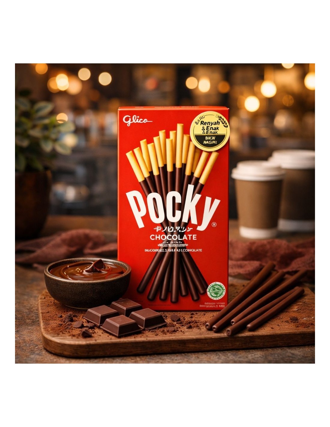 Chocolate Glico Pocky - Pop's America