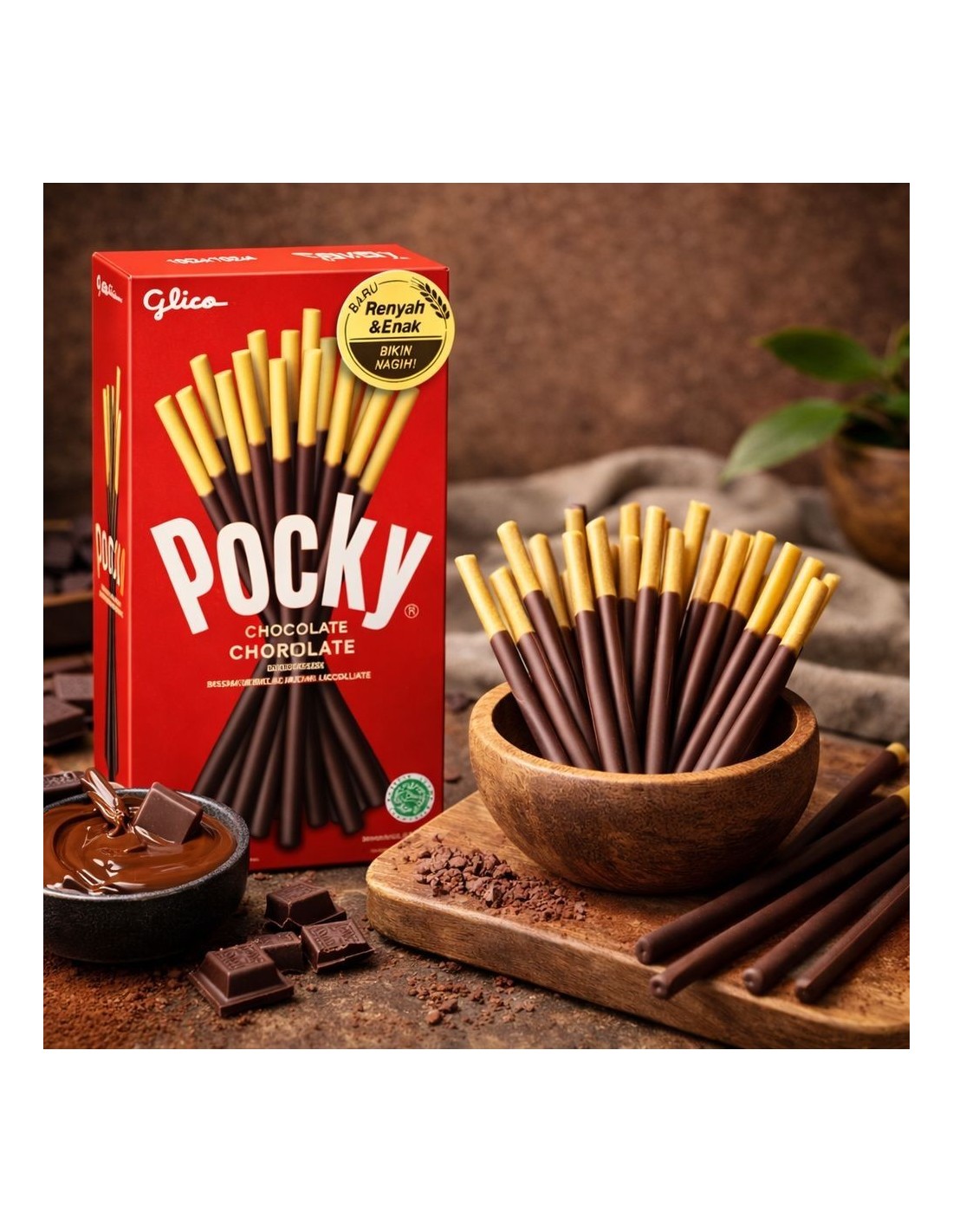 Chocolate Glico Pocky - Pop's America